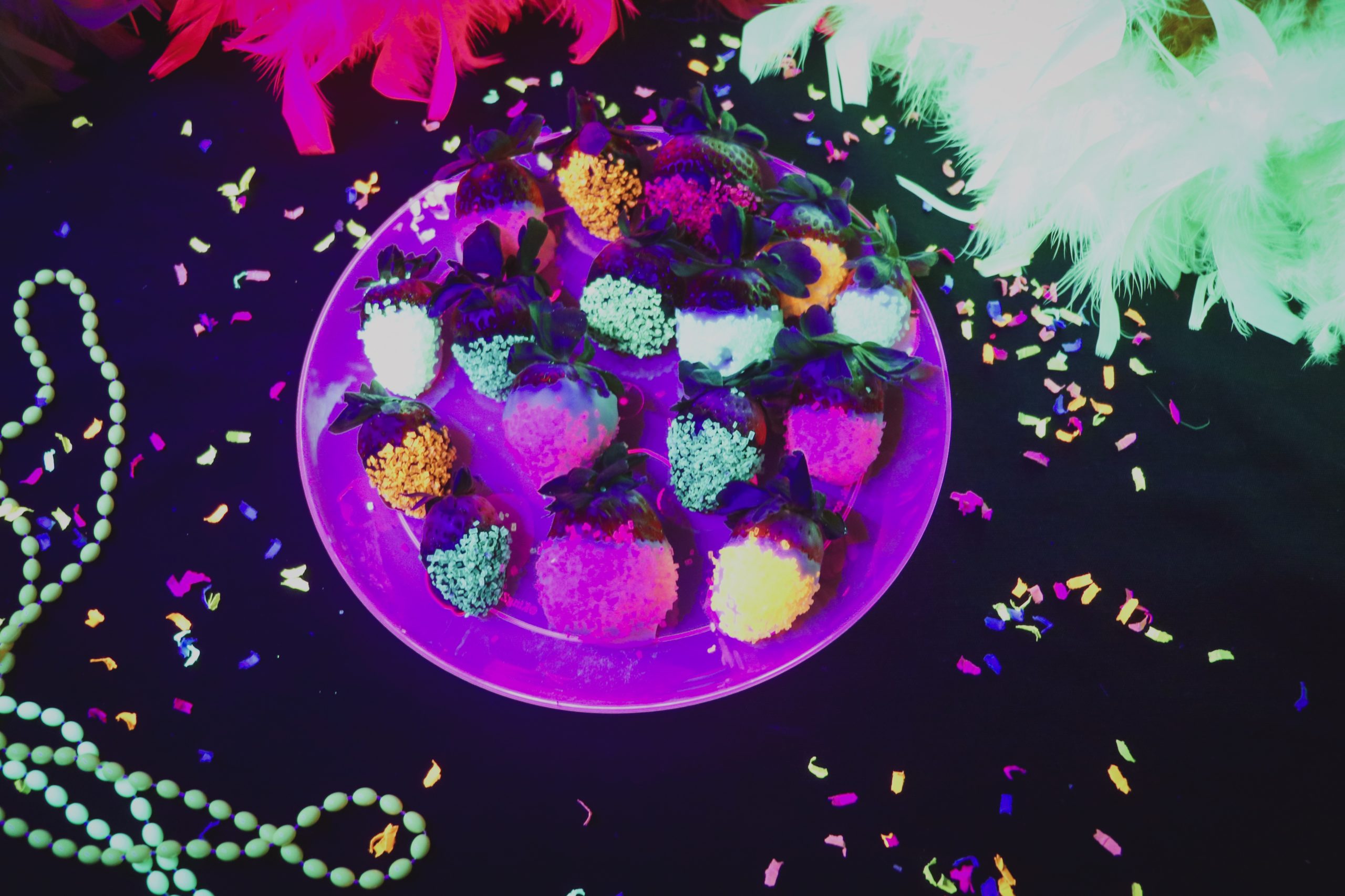 Glow In The Dark New Year's Eve Countdown Party