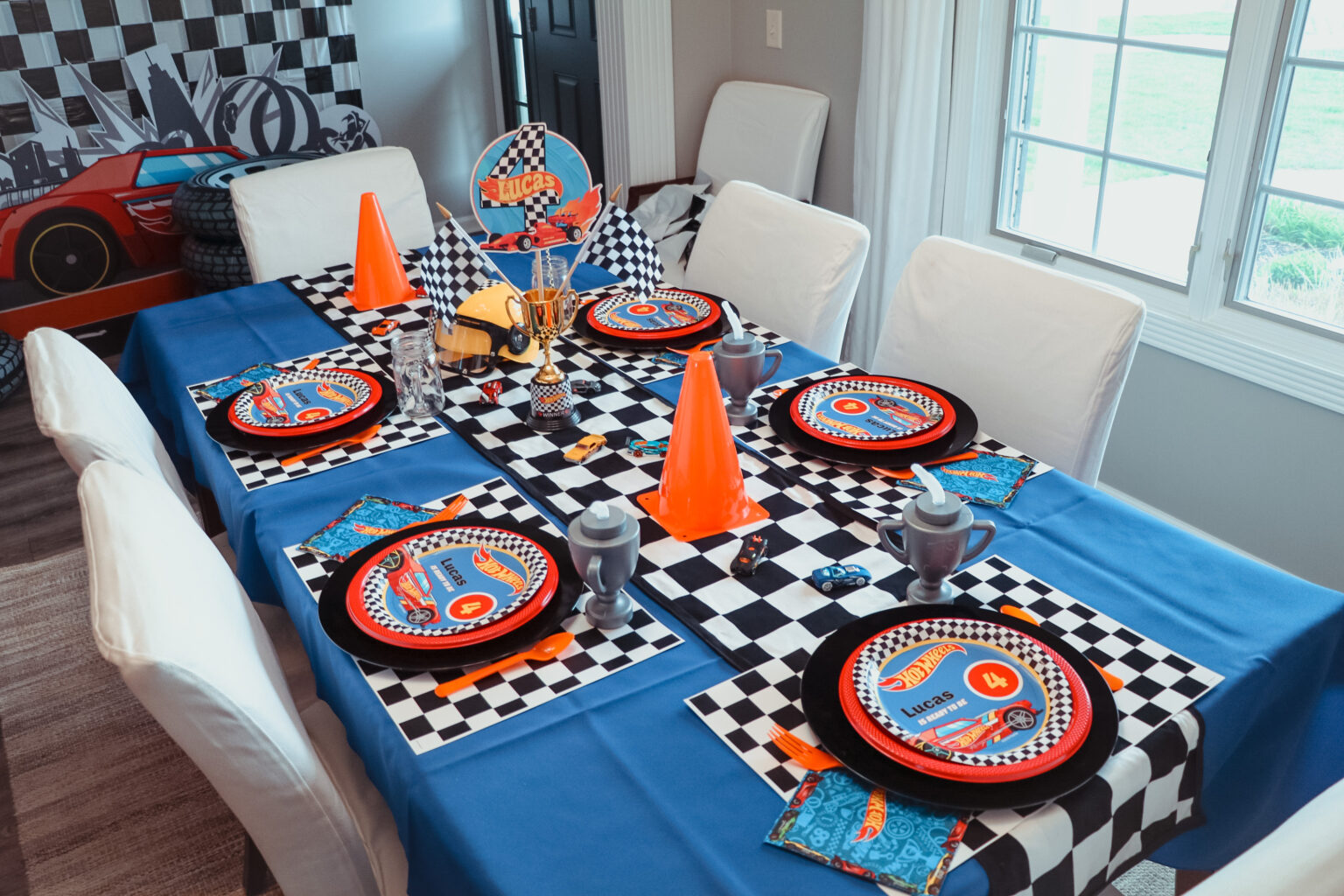 Hot Wheels Birthday Party At Home While Social Distancing
