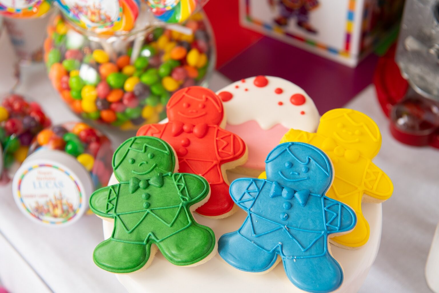 Candy Land Birthday Party with Candy Bar