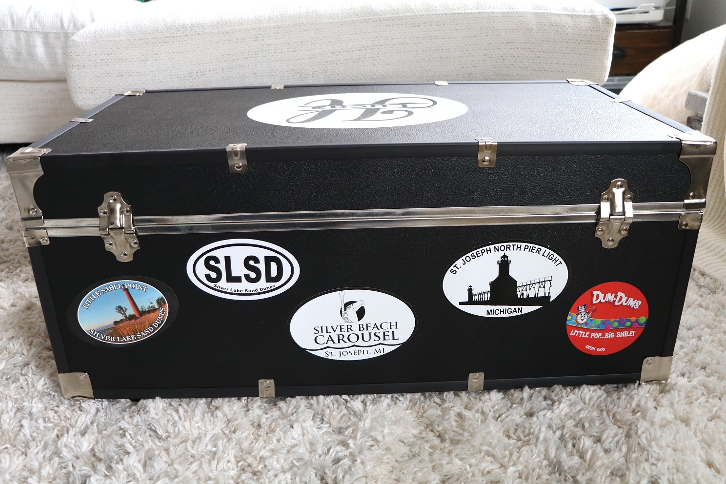 DIY Personalize Camper Trunk and Tips On Packing for Summer Camp